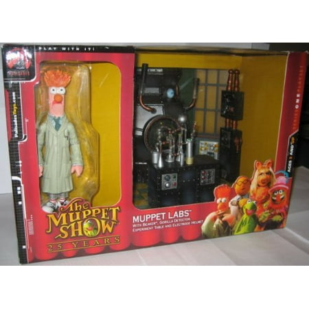 The Muppet Show Series 1 - Muppet Labs Playset (With Beaker Figure and ...