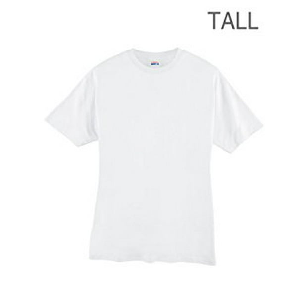 Hanes Big Men's Beefy Heavyweight Short Sleeve T-shirt - Tall Sizes, Up ...