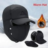 Fanyil Coldshield Trapper Unisex Windproof Warm Ear Face Protection Hat, Integrated Winter ...