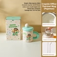 Cartoon-themed Stainless Steel Insulated Cup with Ceramic Liner and ...