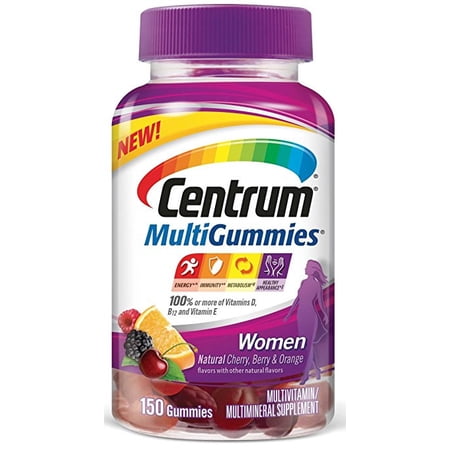 Centrum MultiGummies Women Multivitamin Gummies, 150 Ct - Walmart.com