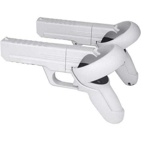 VR Game Gun for Oculus Quest 2 Controllers, Enhanced FPS Gaming ...
