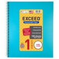 Exceed Spiral Notebook, Wide Ruled, 1 Subject, 100 Pages, 8.5" x 10.5 ...