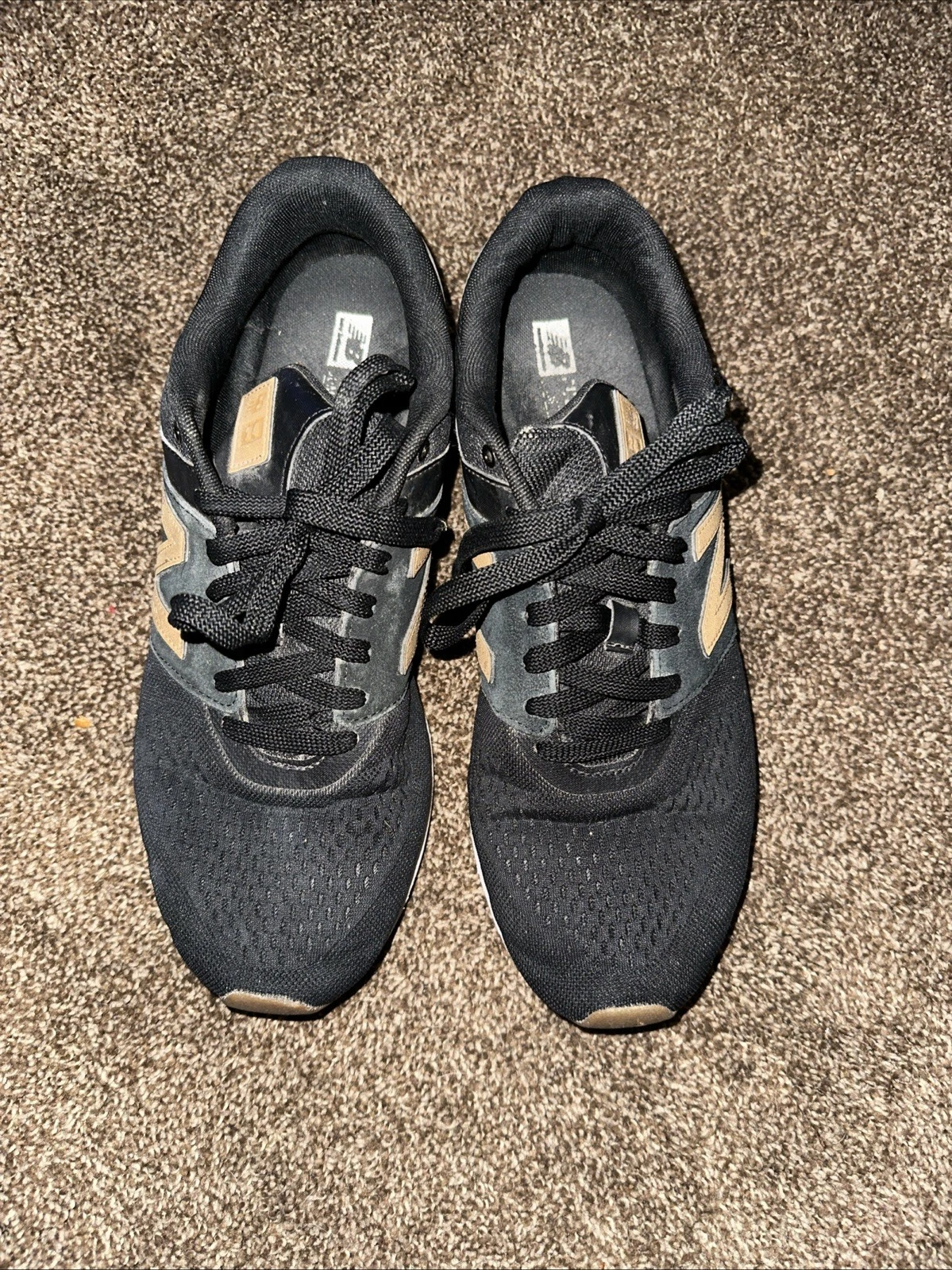 New Balance 24 V1 Men’s Size 11.5 Sneakers Shoes Black Brown Comfort ...