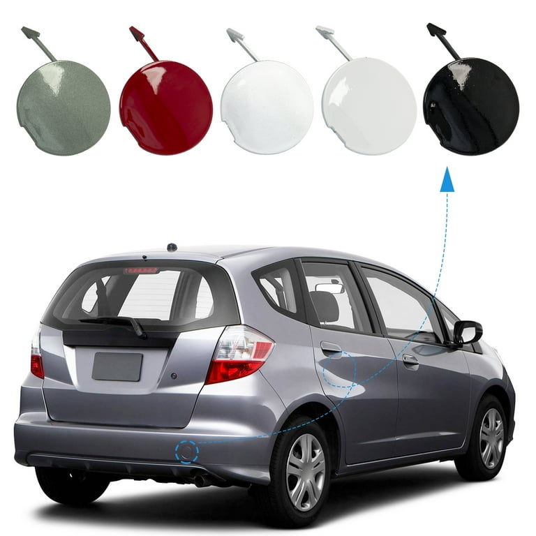 Pilot Storm Silver Rear Bumper Tow Hook Cover Towing Cap Towing Eye for Honda Jazz Fit GE6 GE8 Accessories 2009 2010 2011 71504 TF0 000 71504TF0000 Walmart