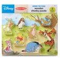Melissa & Doug Disney Winnie The Pooh Wooden Chunky Puzzle (8 pcs ...