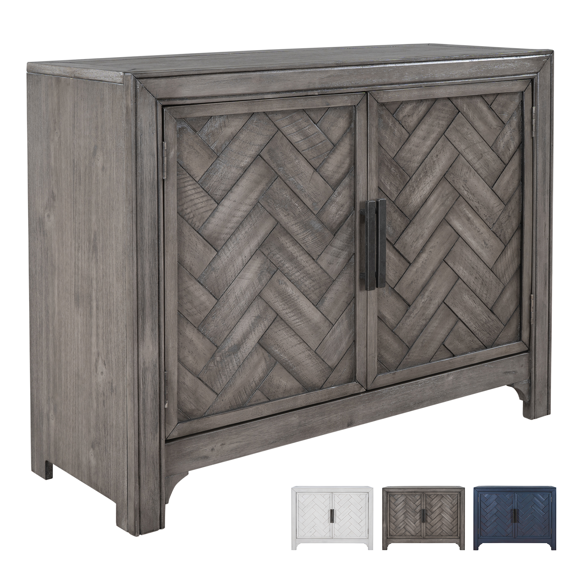 CJC 40" Modern Console Table Sofa Table, Wood Sideboard Buffet Storage ...