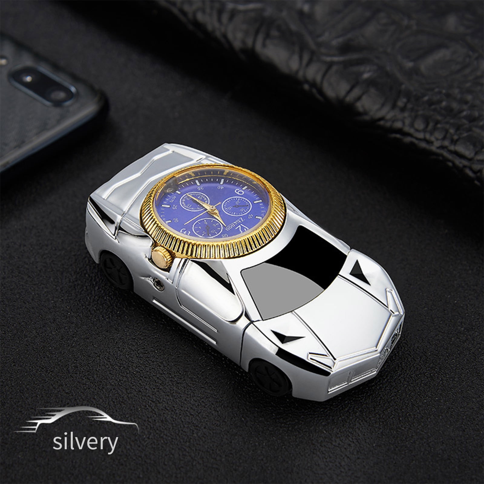 Ycolew Cool Lighter, Car Shape Watch Unique Design, Windproof ...