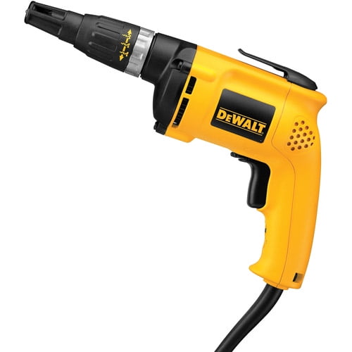 DeWalt Heavy-Duty VSR Drywall Screwdriver, 6AMPS, Each (115-DW255 ...