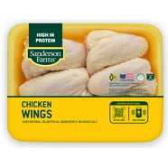 Pierce Chicken Seasoned Large Gourmet Chicken Wings, 1st and 2nd Joint ...