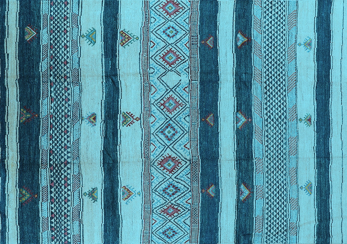Ahgly Company Indoor Rectangle Oriental Light Blue Industrial Area Rugs ...