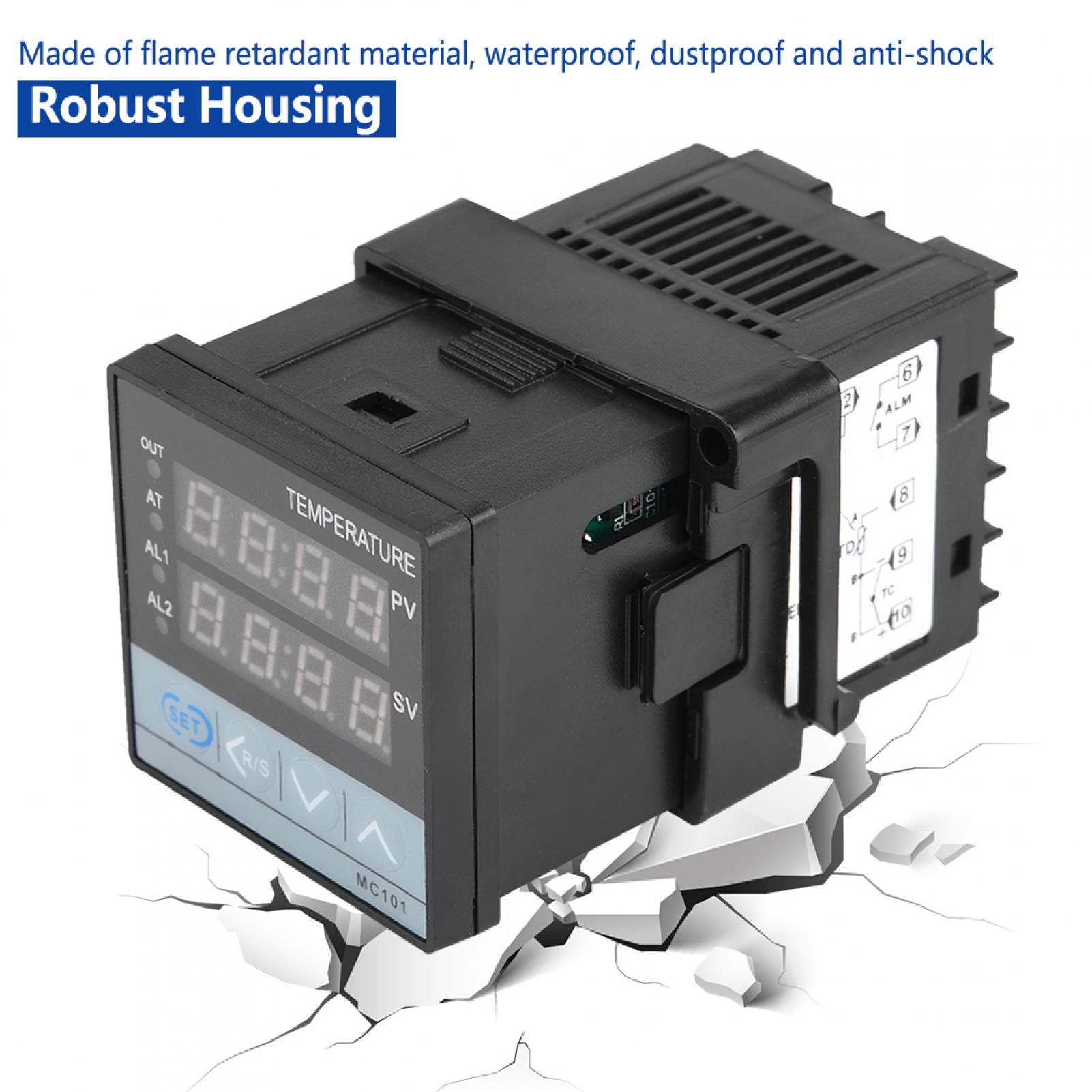 Controlador de temperatura PID, controlador de temperatura PID digital MC101, controlador de ...