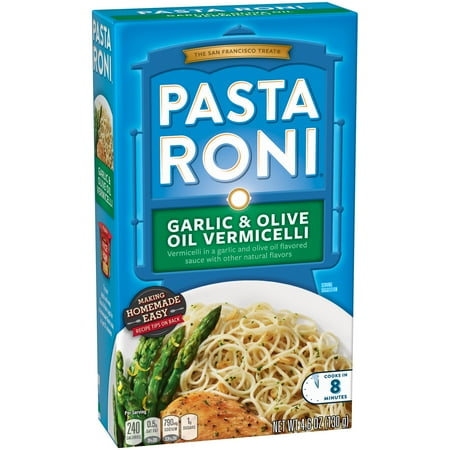 Pasta Roni Garlic & Olive Oil Vermicelli Pasta Mix 4.6 oz. Box ...