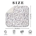 Boho Coffee Mat Rustic Vintage Style Microfiber Drying Pad Artistic ...
