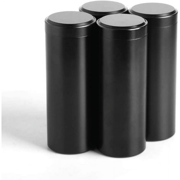 Latas de té, recipiente de metal portátil, multiusos, resistente, a ...
