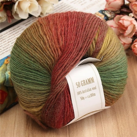 Super Soft Cashmere Yarn Ball Baby Natural Smooth Wool Line Knitting ...