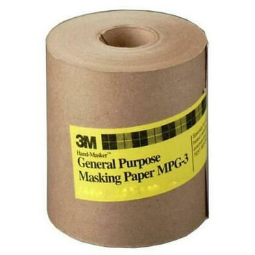 Masking Paper 12In. X 750 Ft 3 Rolls/Case - Walmart.com
