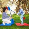 Inflatable Jousting Set for Kids and Adults, Safe Foam Battle Sticks ...