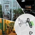2 Pack Clamp Lamp Light with 5.5 Inch Aluminum Reflector, E26 Socket ...