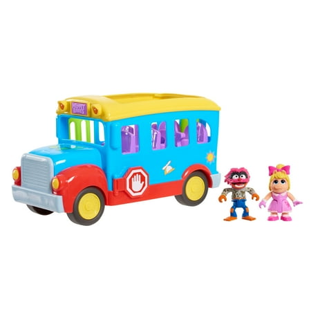 Muppet Babies Friendship School Bus, Kids Toys for Ages 3 Up, Gifts and ...