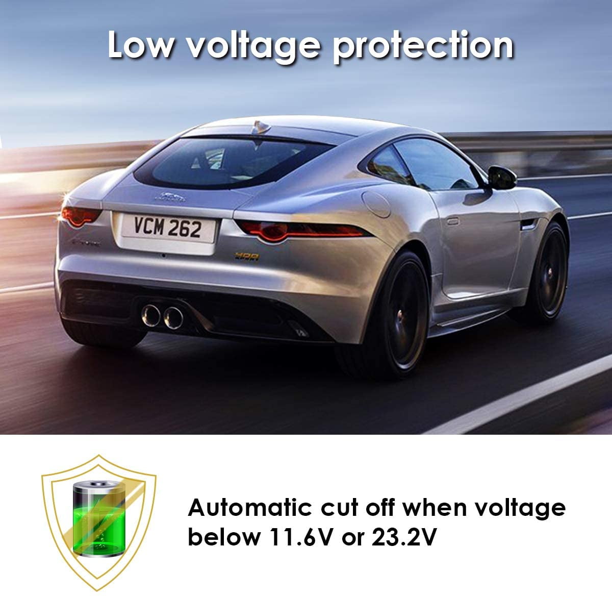 Vantrue S1 Dash Cam 11.5ft Mini USB 12V 24V to 5V Hardwire Kit with ...