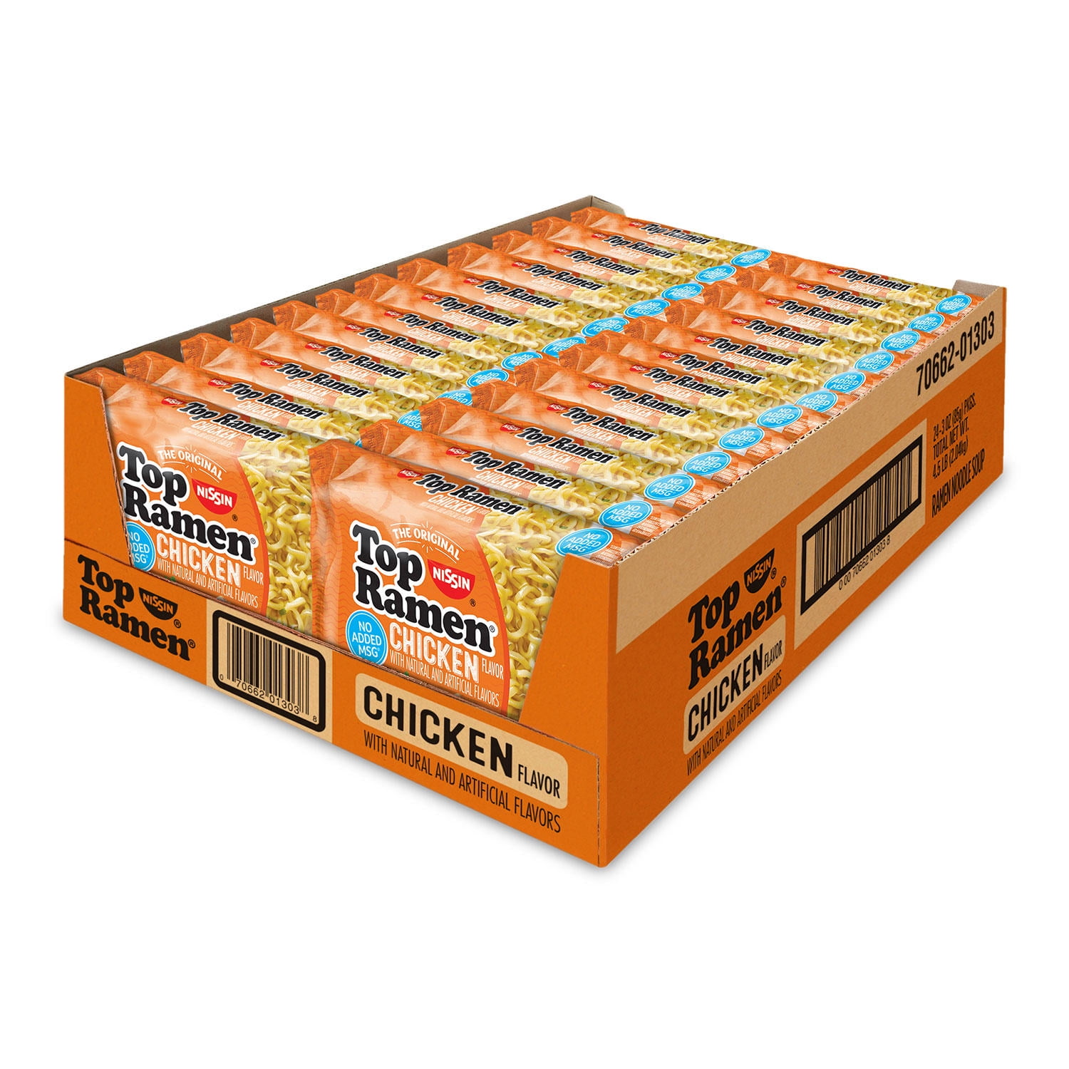 Nissin Top Ramen, Chicken Flavor (3 oz., 24 pk.) - Walmart.com