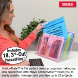 Ultimate Office StationMate‚Ñ¢ StepUp File & Document Holder Organizer ...