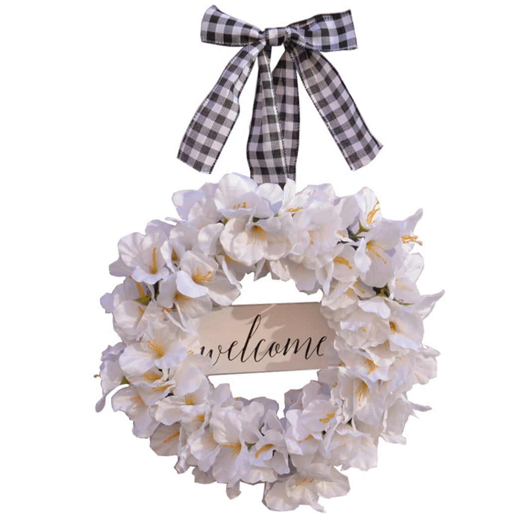 Home & Living Wreaths Welcome Spring Wreath/Colorful Spring Wreath ...