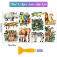 4Pcs PVC Waterproof Decorative Stickers Self Adhesive Decals for ...