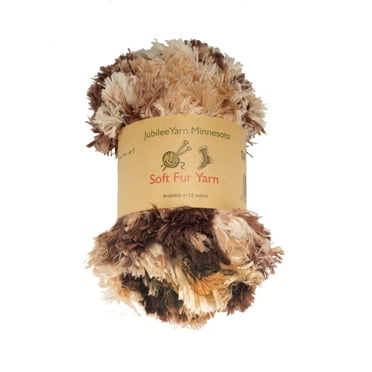 JubileeYarn Fun Finger Fur Loops Yarn - Polyester Jumbo Weight Loop ...