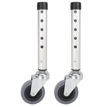 Able Life Space Saver Walker Locking & Swivel Wheel Kit, Medical ...