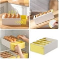 Lifting Type Egg Storage Box Household Kitchen Drawer Type Fresh Egg ...