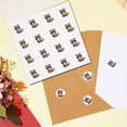 8Pcs Plastic Waterproof Self-Adhesive Picture Stickers Round Dot ...
