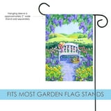 Toland Home Garden Garden Seat Flower Spring Flag Double Sided 12x18 ...