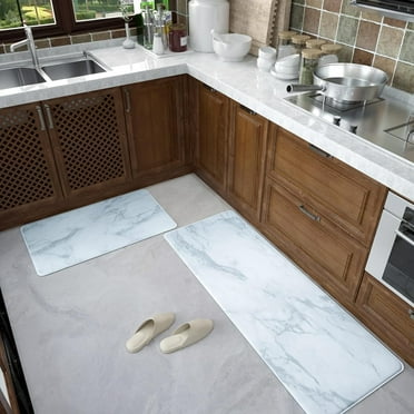 Rubber-Cal "Kitchen Mat" Anti-Slip Grease-Proof Chef Mats - 3/8 in x 3 ...