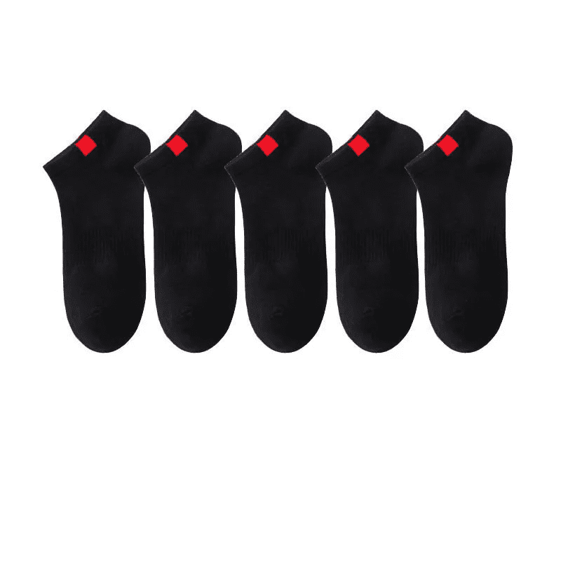 Click here for Womensocksonsale 5 Pairs Solid Color Casual Cotton... prices