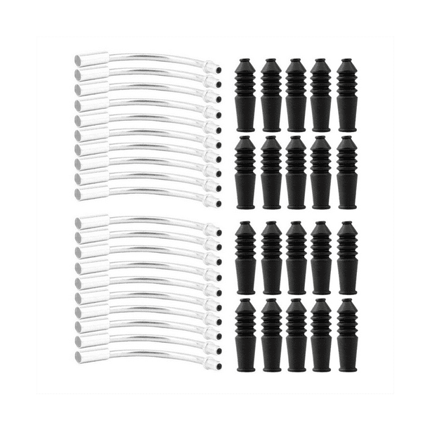 Mountain Bike V Brake Noodles Rubber Cable Guide Bend Tube Pipe Sleeves ...