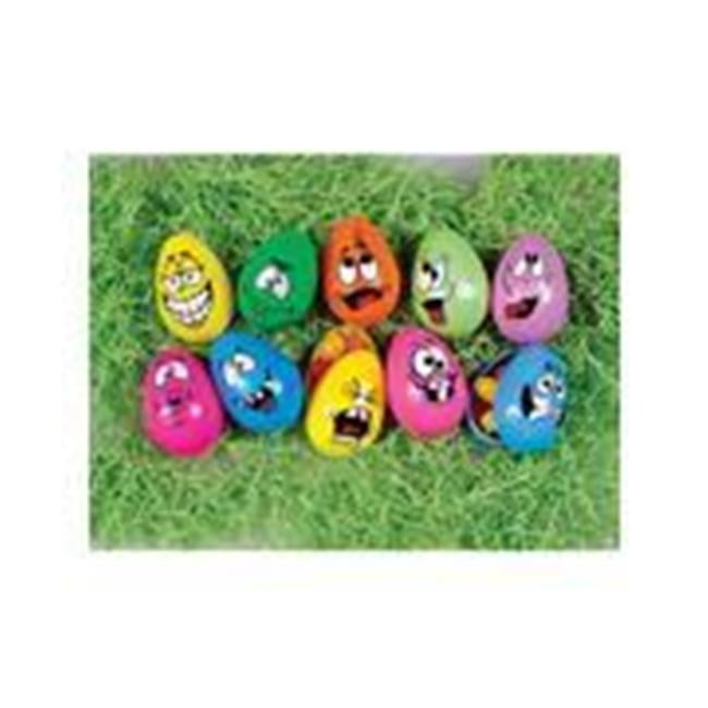 1 Easter Crazy Eggs Bag of 10 - Multicolor - Walmart.com