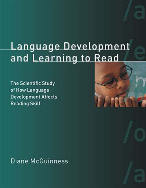 Bradford Books: Language Development and Learning to Read : The ...
