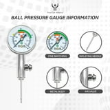 Great Call Athletics | Pro Digital Ball Pressure Gauge | 2 Pack | Air ...