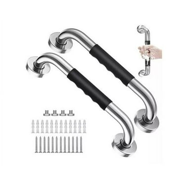 2 Pack 12 Inch Anti Slip Shower Grab Bar Handle, ZUEXT Chrome Stainless ...