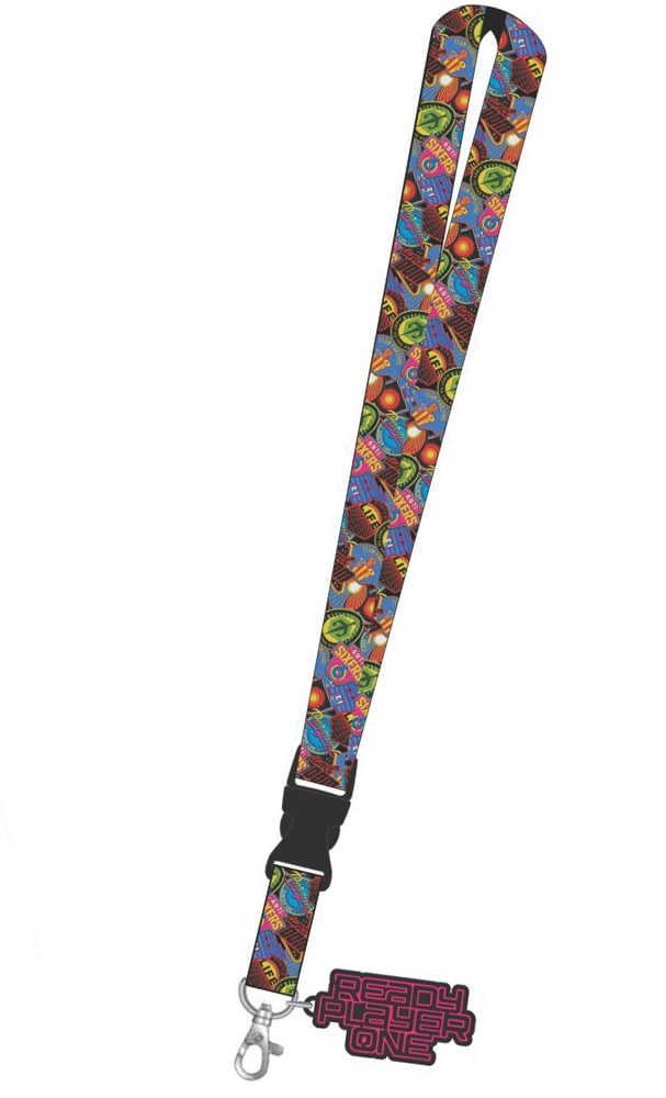 Ready Player One Badge Pattern Lanyard - Walmart.com