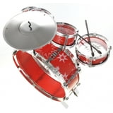 Music Magic Musical Instrument Drum Playset - Red - Walmart.com