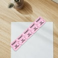 Lihe 100pcs Raffle Tickets Universal Ticket Labels Universal Ticket ...