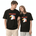 Americawww Bald Eagle With Usa Flag Wing Vintage Graphic Tee for Men ...