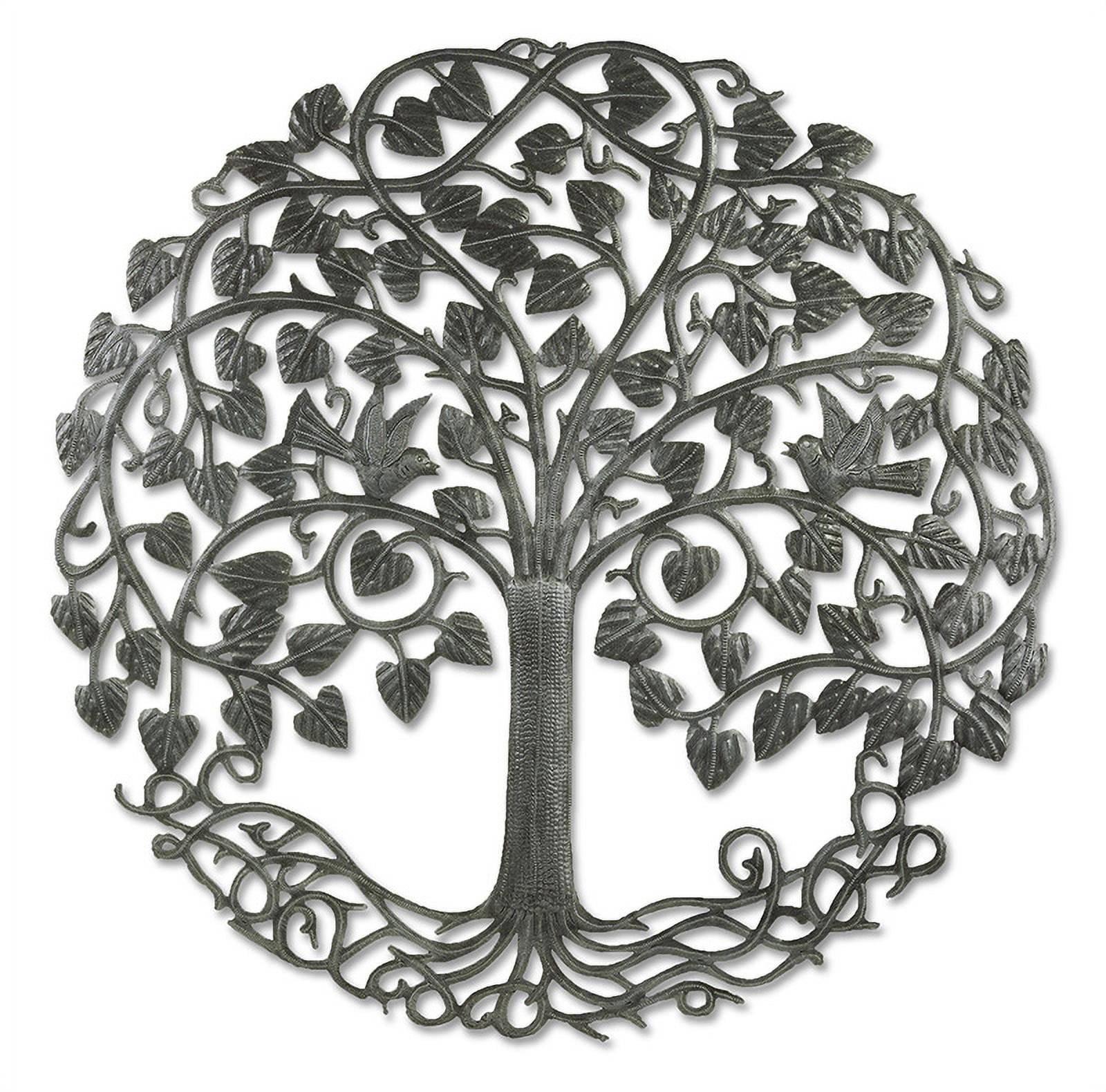 Beyond Borders Circle Tree of Life Haitian Wall Art - Walmart.com