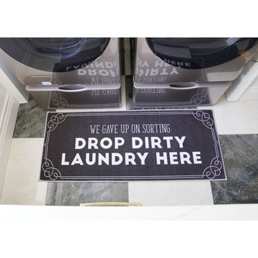 Alexa Do The Laundry - Novelty Accent Laundry Room Floor Rug - Walmart.com