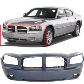 For 2011-2014 Dodge Charger STP-Style Black Front Bumper Body Kit ...