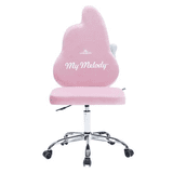Impressions Vanity My Melody Swivel Chair, Adjustable Height, Plush ...
