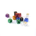 Set Of 4 Blue Dice Dust Valve Caps Novelty & Brilliant - Walmart.com